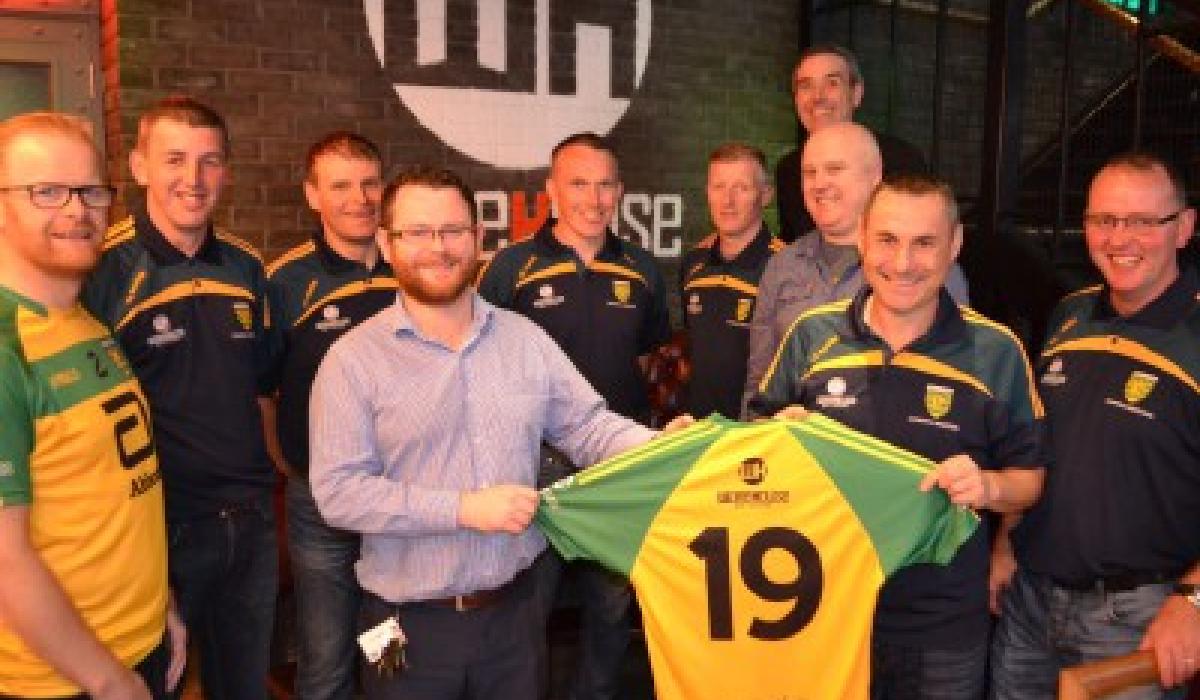 Warehouse announce new sponsorship deal for Donegal GAA Masters ...