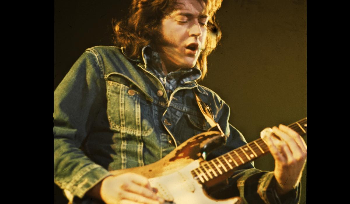 Ballyshannon born legendary Blues guitarist Rory Gallagher died today ...