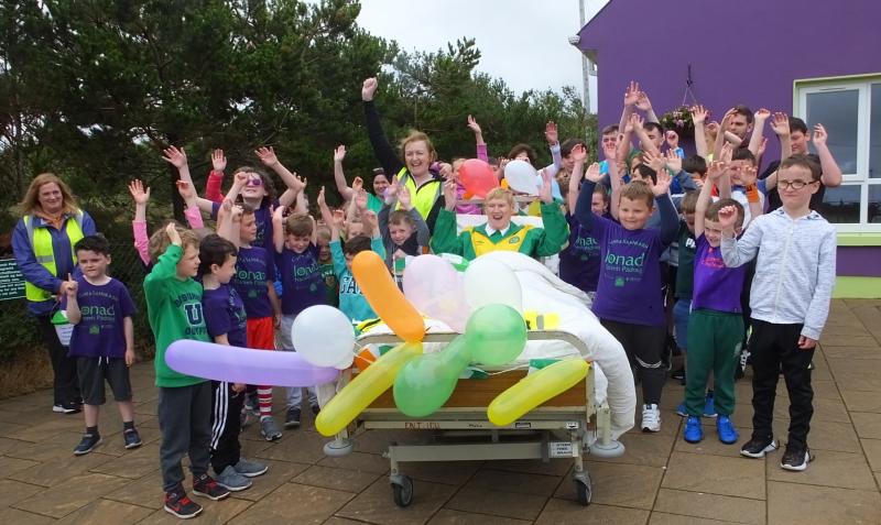 The final bed push for Máire Rua has taken place in Gaoth Dobhair ...