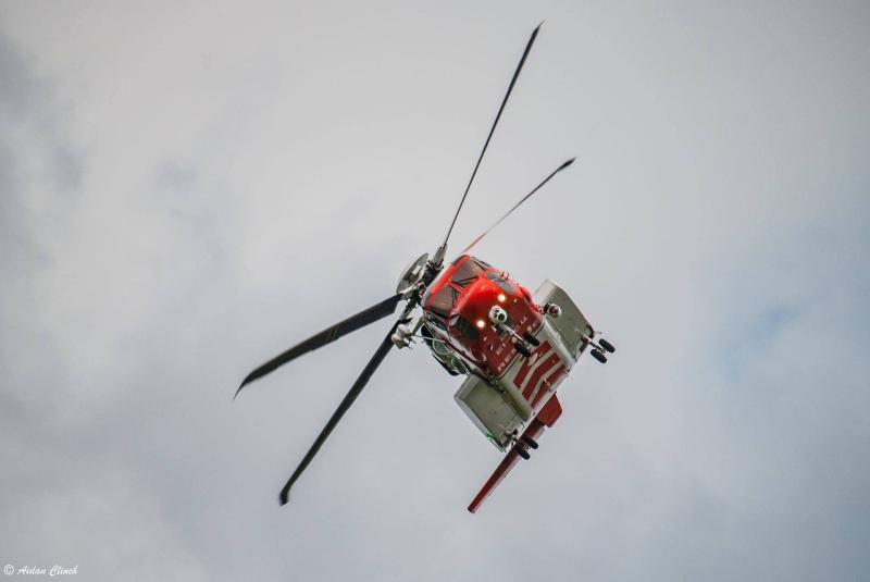 A busy weekend for the R118 helicopter crew who were tasked to four ...