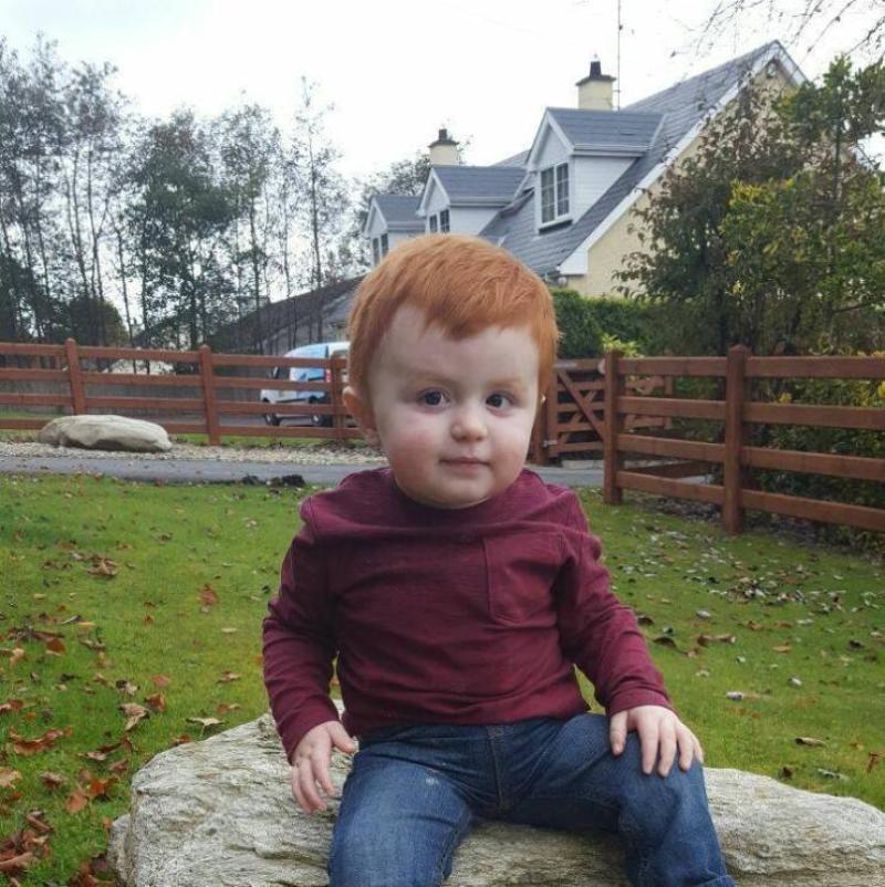 Family of brave little Caolan make heartfelt donation to charity ...