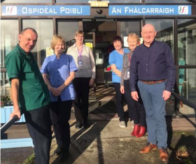 Staff and patients at a Donegal community hospital celebrate their ...