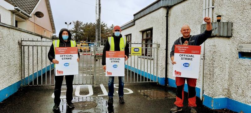 Donegal councillor stands in solidarity with ESB workers - Donegal Live