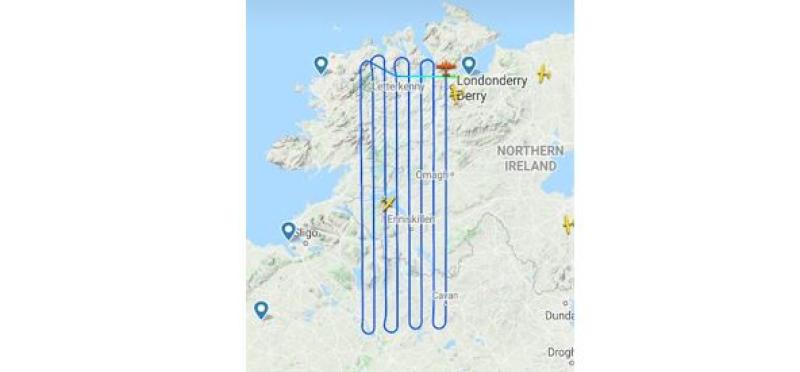 Unusual plane activity over Donegal prompts major concerns - Donegal Live