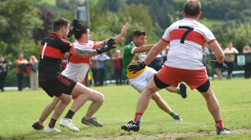 Crawford's goal key as Glenswilly see off Glenfin challenge - Donegal Live