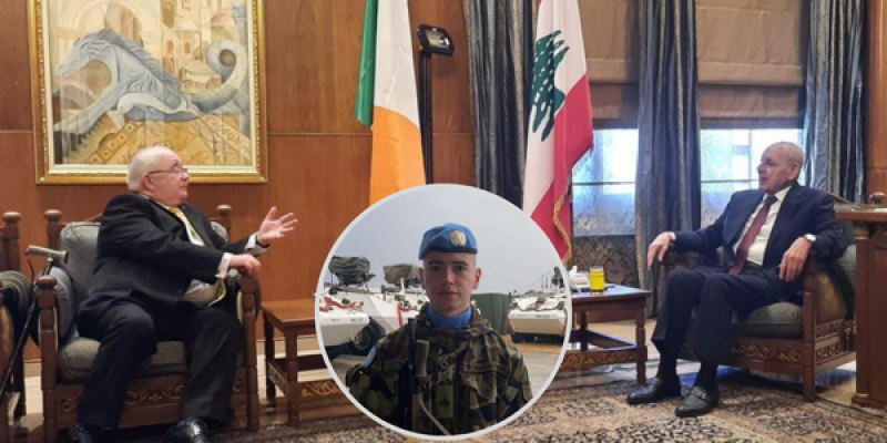Private Seán Rooney remembered on St Patrick's Day in Lebanon - Donegal ...