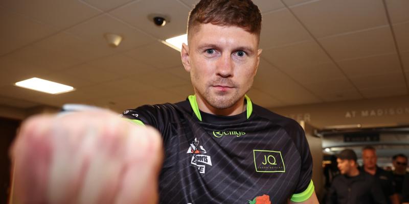 Fearless Jason Quigley in the lion's den and ready to tame Edgar ...