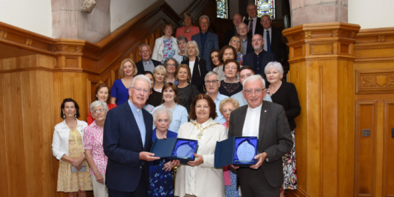 Inishowen priests honoured by Mayor of Derry - Donegal Live