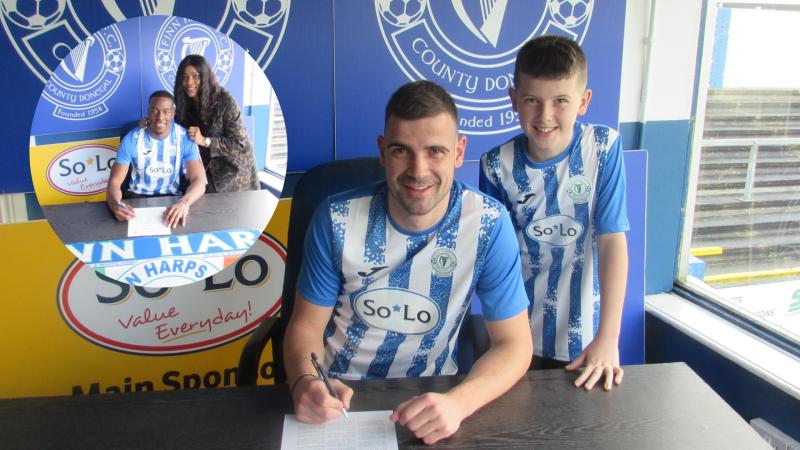 Conor Tourish returns to Finn Harps while Success Edogun also comes on board - Donegal Live