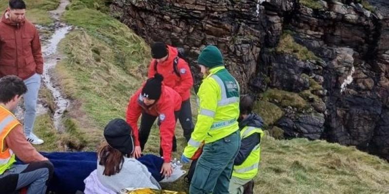 Woman rescued after suffering fall at Malin Head - Donegal Live