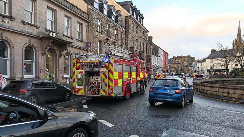 Fire service attends incident at Donegal Town bank - Donegal Live