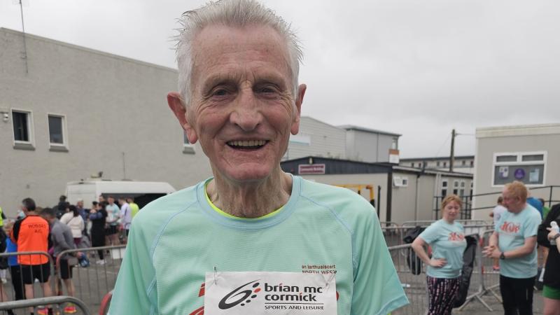 Buncrana's Condy Doherty completes North West 10K on his 81st birthday ...