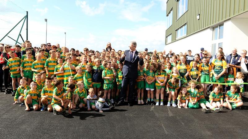 In Pictures: GAA President Jarlath Burns officially opens new Ard an ...