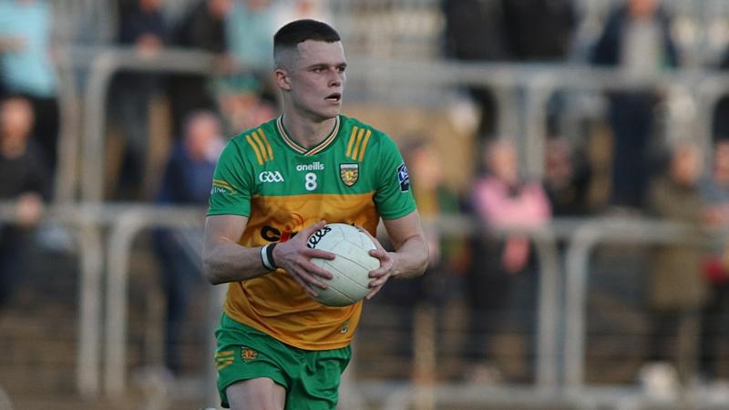 Donegal U-20 captain Sean Martin - now very much a Donegal man ...