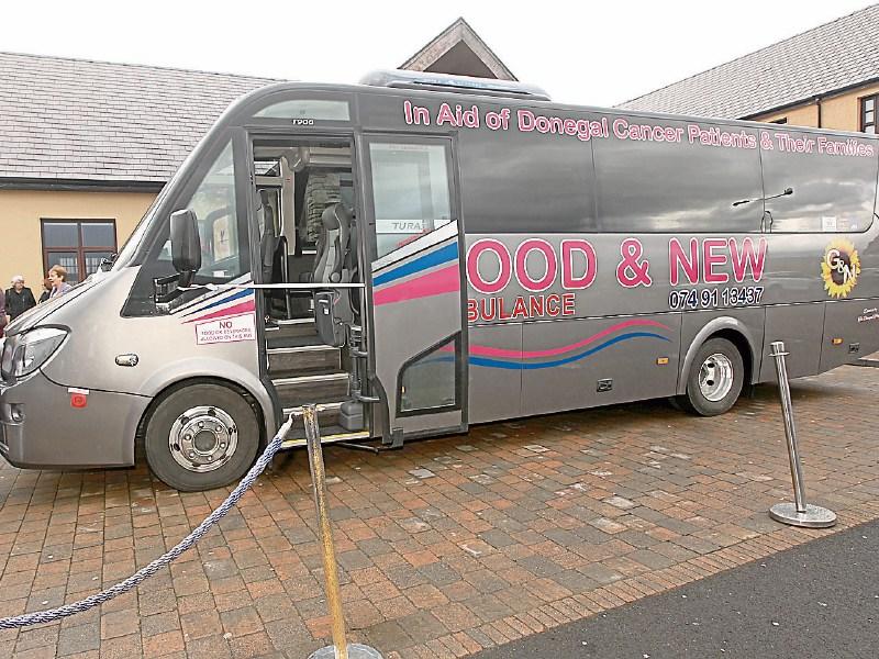 New bus for cancer patients - Donegal Live