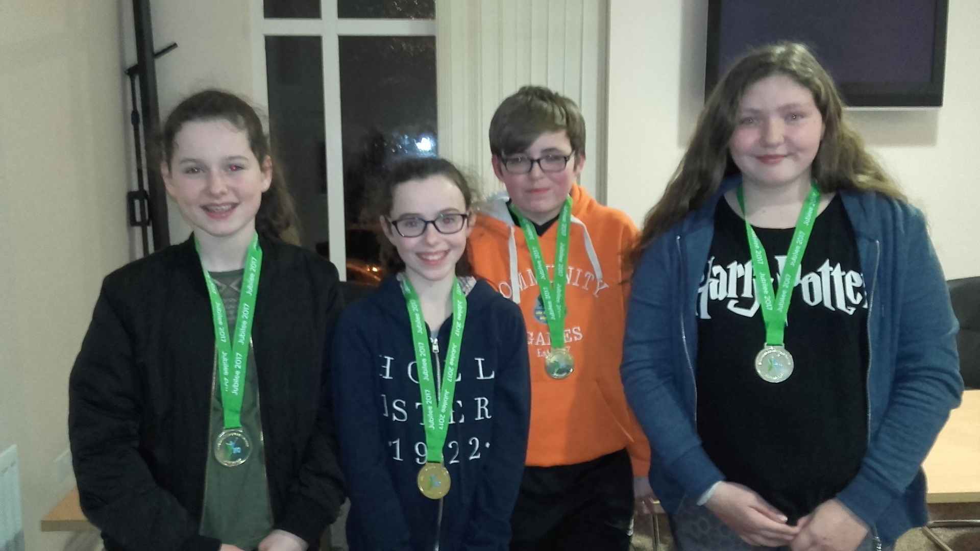 Community Games Jubilee Awards presentation - Michael Crossan presented ...