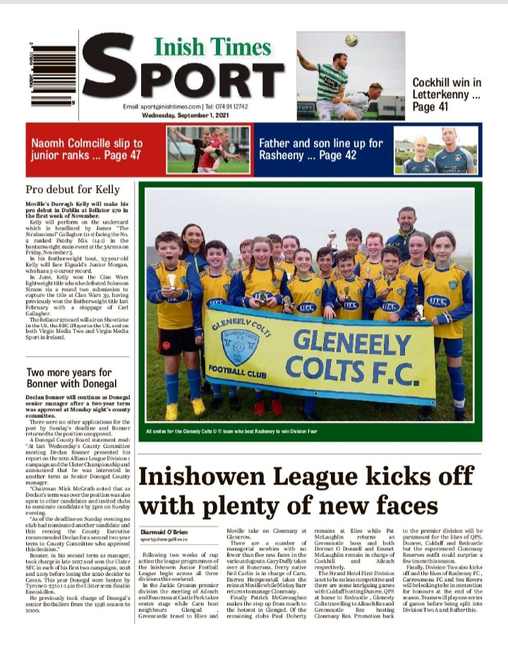 Your Inish Times for all the peninsula's news and sport - Donegal Live