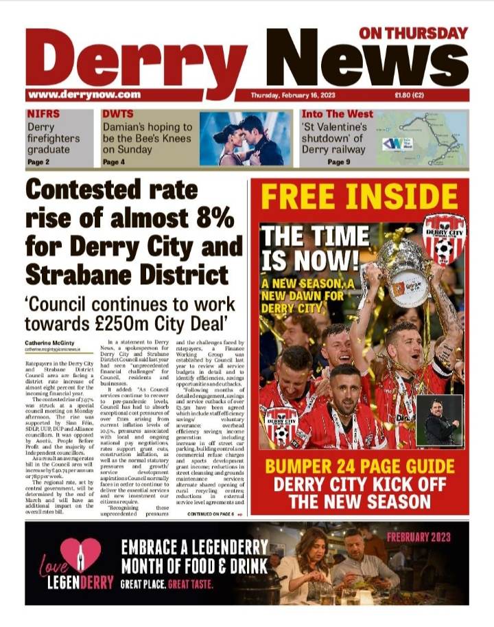 Derry News always first with the news - Derry Now