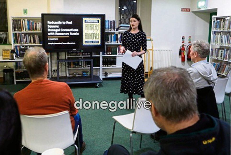 In pictures: Buncrana library talk on Donegal’s links with the Russian ...