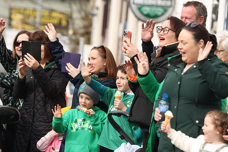 In pictures: All smiles for the camera at the St Patrick's Day parade ...