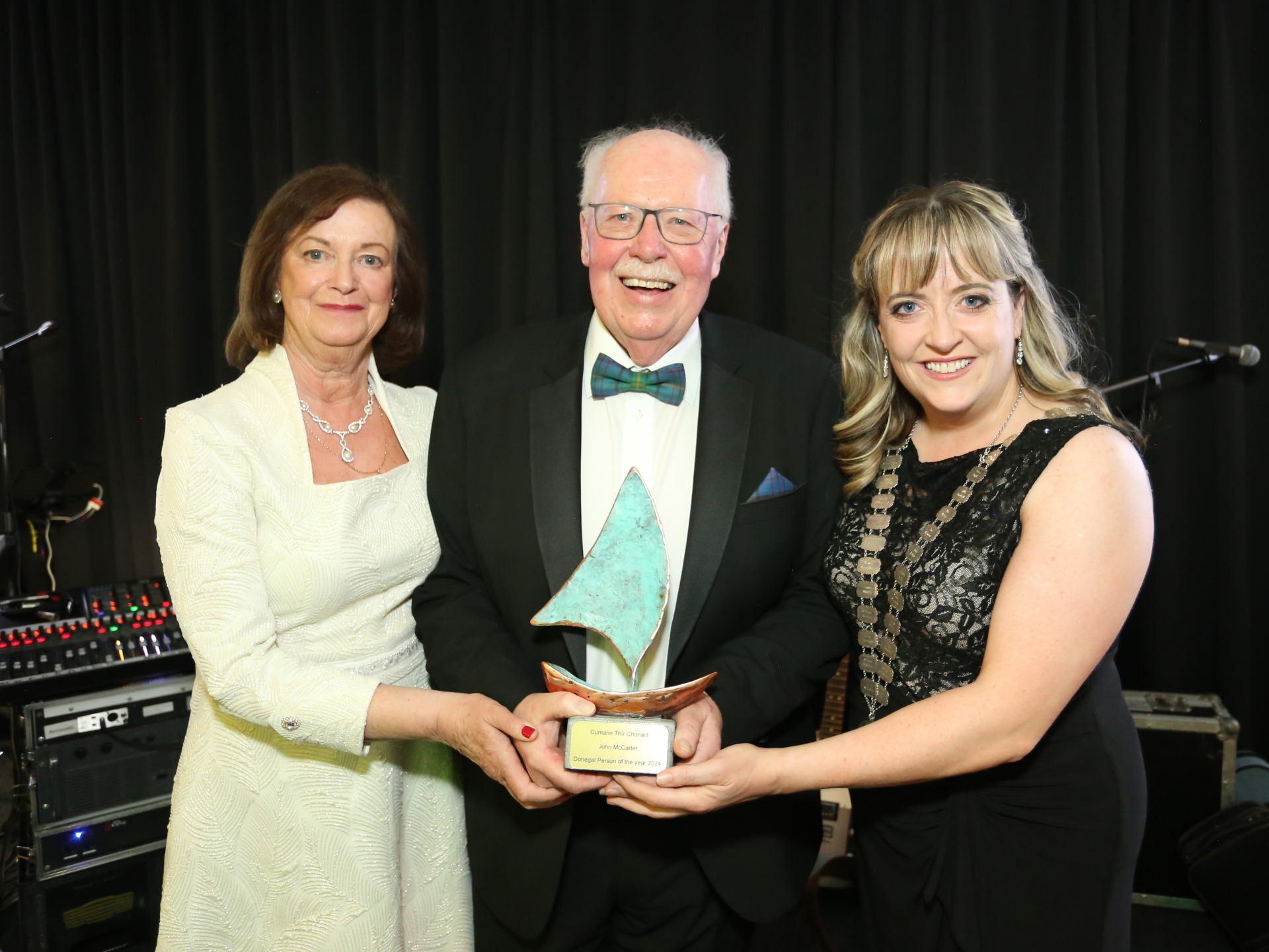 In pictures: Style and smiles as John McCarter awarded Donegal Person ...