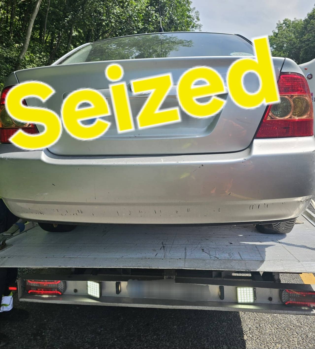 Untaxed 'dangerous and defective' car taken off the road by Letterkenny ...